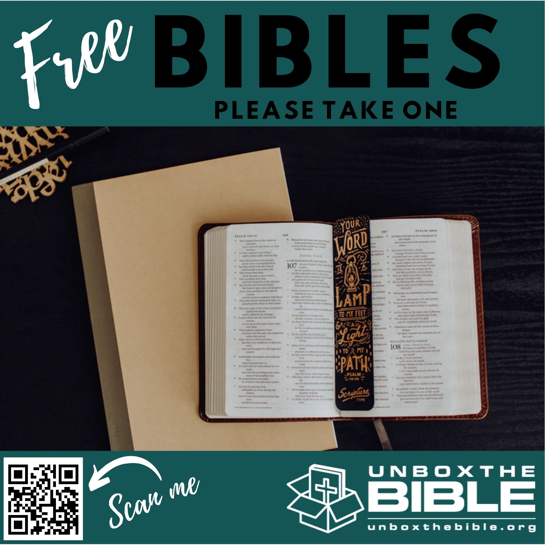 Here's how you can get involved with Unbox the Bible.