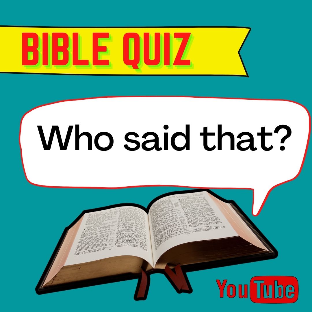 Bible Quotes Quiz - with video, PDF's (and answers!)